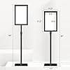 Amazon.com: Relx Standing Sign Holder 11 x 17, Adjustable Pedestal Sign ...