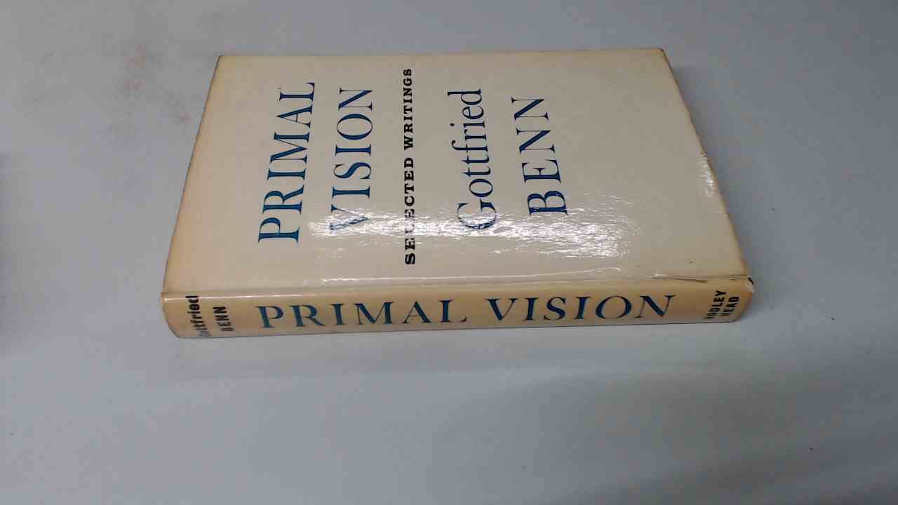 primal vision: Benn, Gottfried.: Amazon.com: Books