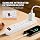 EXTRASTAR Switched Extension Lead, 4 Way Extension Lead 2M with ...