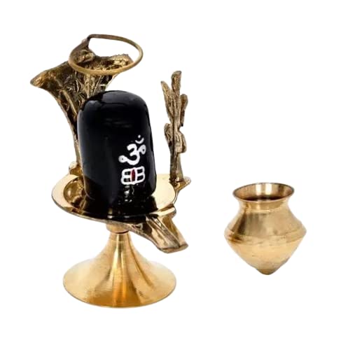 Buy PRANCHI Metals| Brass| Shivling Statue| for Hindu Puja| Online at ...