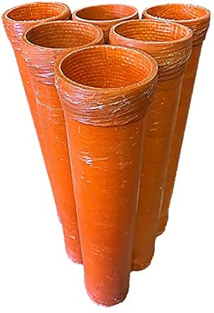 Amazon.com: 3" Fiberglass Mortar Tube - 10pc : Industrial & Scientific