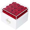 Amazon.com: GLAMOUR BOUTIQUE Preserved Roses in a Box - Gifts for Her ...