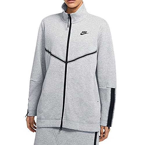 [ナイキ] テックフリース フルジップ スウェット オーバーサイズ ジャケット Tech Fleece ジャージ スポーツウェア グレー ...