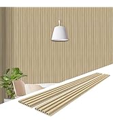 Amazon.com: INNO STICKERS 3-Pack Wood Slat Wall Panel for Interior Wall ...
