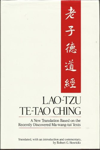 Te-Tao Ching: Lao-tzu, Henricks, Robert G.: 9780370314068: Amazon.com ...