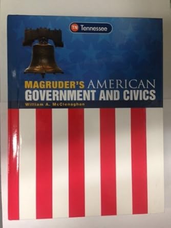 Magruder's American Government and Civics - Tennessee Edition: William ...