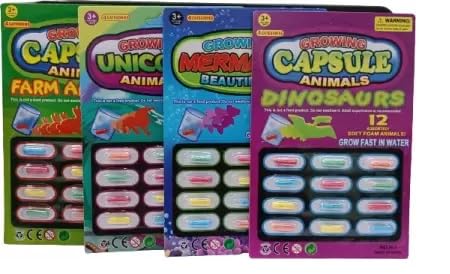 Buy Crazy Buy Magic Growing Capsule Animals In Water With 4 Different ...