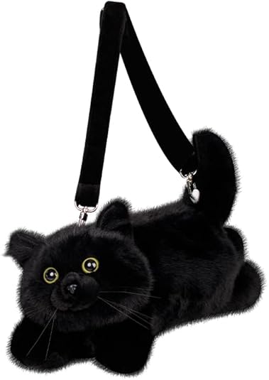 Amazon.com: Chongker Stuffed Animal Backpack - Funny Cat Plush Backpack ...
