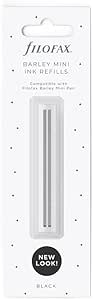 Amazon.com : Filofax Mini Pen Refill (Pack of 2) - Black : Office Products