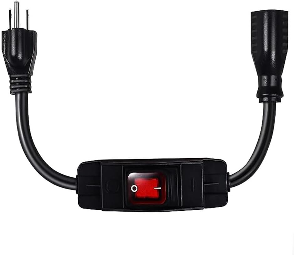 Amazon.com: Extension Cord with Switch On/Off,Waterproof 360° Mounting ...