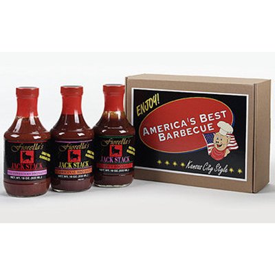 Amazon.com : Fiorella's Jack Stack 3-Sauce Combo : Barbecue Sauces ...