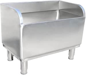 Stainless Steel 16 Gauge Mop Sink - 12" Deep Sink Bowl - Commercial Mop ...