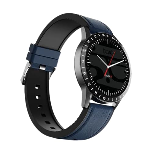 (Refurbished) Boat Watch Iris 1.39" AMOLEDDisplay Smartwatch (Navy Blue ...