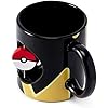 Amazon.com: Official Pokemon Mug - 16.9-Ounce Black Ceramic Cup for Hot ...