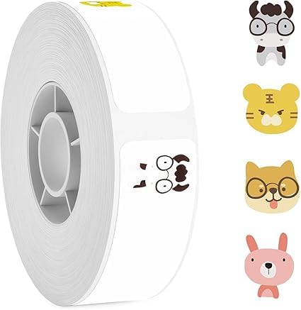 Titan Tech Label Maker Tape, 12 x 40 mm, 160 Pieces Roll, Waterproof ...