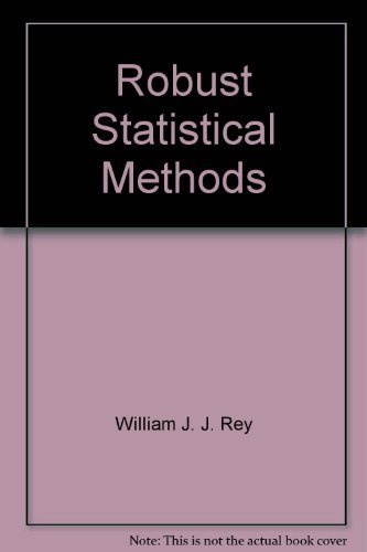 Robust statistical methods (Lecture notes in mathematics ; 690): Rey ...