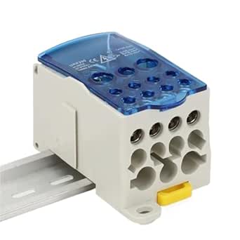 Din Rail Terminal Block 80A/125A/160A/250A/400A Distribution Box One In ...