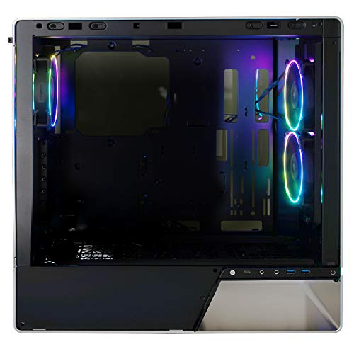 IN WIN 905 ATX Mid Tower with 3 ARGB Fans - Front Addressable RGB ...
