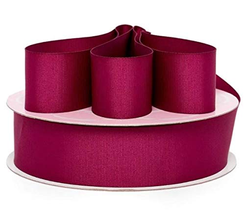 7/8" X 50 Yards Claret Grosgrain Ribbon : Amazon.in: Home & Kitchen