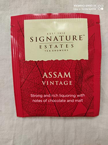 Signature Estates Assam VVintage 200 Individually Wrapped Tea Bags ...