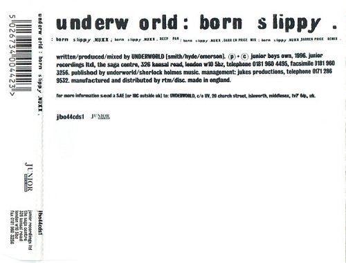 Amazon.com: Born Slippy CD#1: CDs y Vinilo