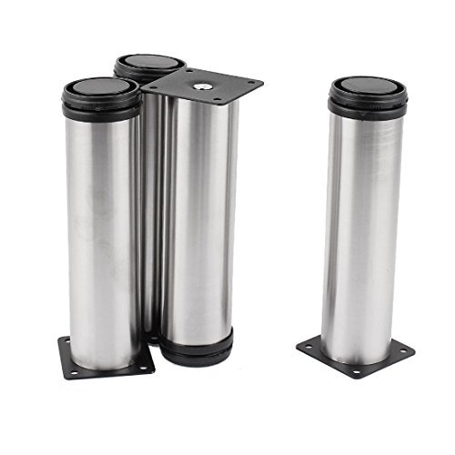 Furniture Kitchen Unit Adjustable Cabinet Leg Stand Feet Plinth 4pcs ...