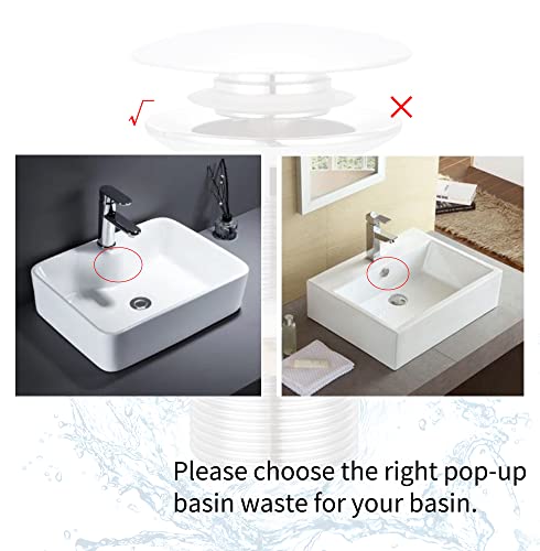Maloftars Washbasin Drain Fitting Universal Drain Fitting without ...