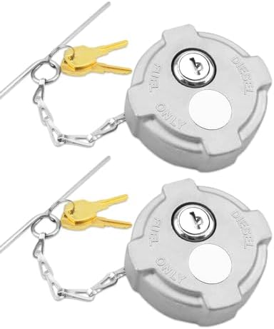 Amazon.com: ANODZU 2Pcs Locking Fuel Cap 2 3/8" Fit for Freightliner M2 ...