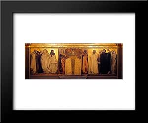 Amazon.com: Frieze Of Prophets 18x15 Framed Art Print by John Singer ...