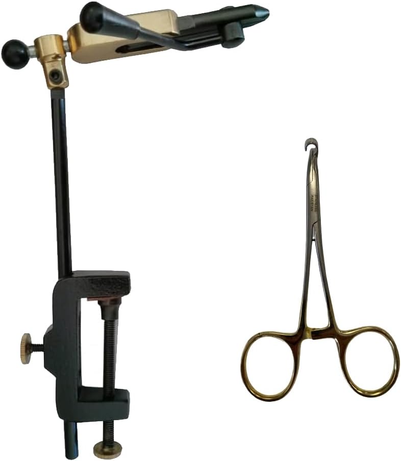 Amazon.com: CREATIVE ANGLER - 360° Rotary Fly Tying Vise, Essential Fly ...
