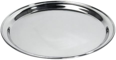 Amazon.com | 12 Inch Round Stainless Steel Serving Tray: Serving Trays