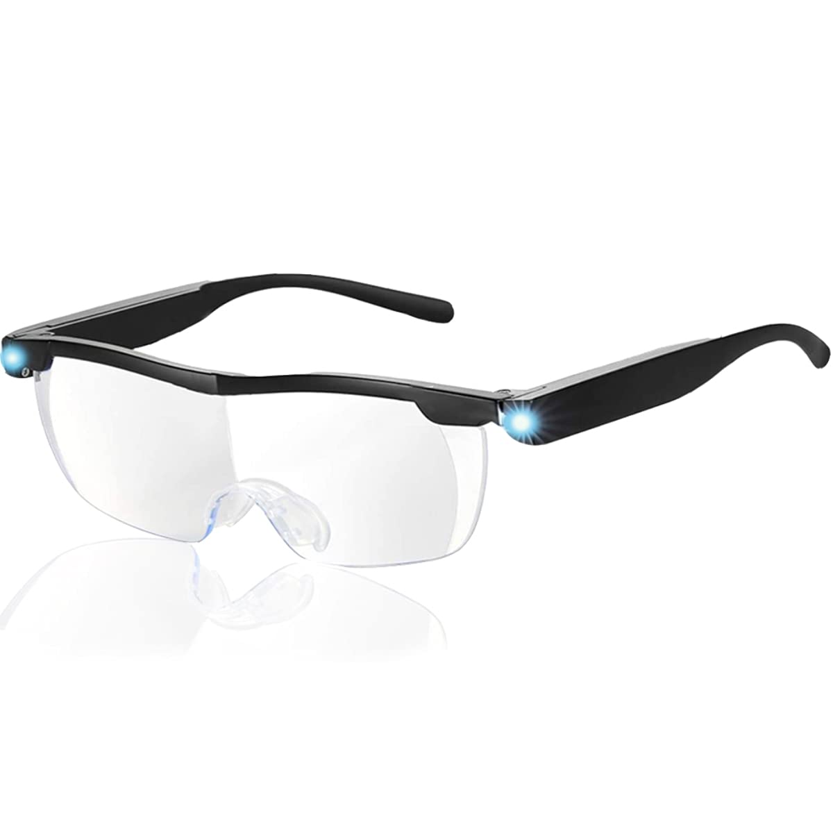 Magnifying Glasses With LED Light Big Zoom Vision Reading Glasses Magnifying Glasses With LED Light Big Zoom Vision Reading Glasses