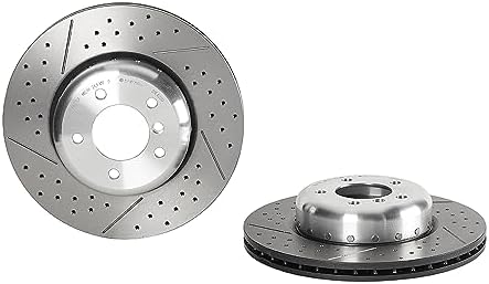 Amazon.com: Brembo 09.C420.13 Composite two piece UV Coated vented ...