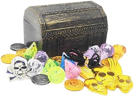 Amazon.com: Beistle Pirate Treasure Chest Favor Boxes : Home & Kitchen