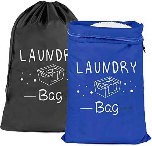 Amazon.com: 12 PCS Extra Large Laundry Bag Blue 30"x40" Dirty Clothes ...