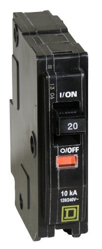 Your One Source QO120CP 20-Amp 1-Pole Plug-On Circuit Breaker by QO ...