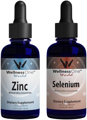 Amazon.com: WellnessOne Ionic Liquid Zinc & Selenium Liquid Drops ...