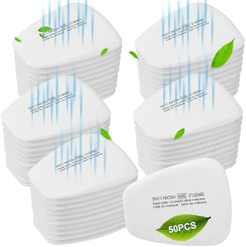 Amazon.com: (10 Pairs)2091 Respirator Particulate Filters,(20PCS ...