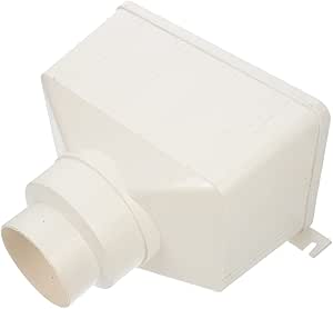 Amazon.com : RUNROTOO Collecting Bucket White Downspout Diverter Rain ...