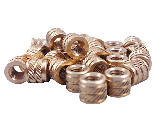 Snapklik.com : Initeq M5-0.8 M5 Threaded Heat Set Inserts For 3D Printing