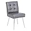 Amazon.com: OSP Home Furnishings Ave Six Amity Dining Chair, Sizzle ...