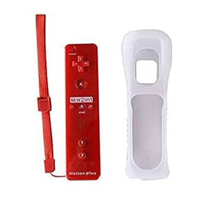 Amazon.com: NewBull Built in Motion Plus Remote for Wii, Replacement ...