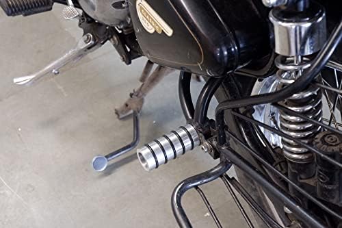 NewClubAuto Designer Aluminium Left and Right Rear Bike Foot Rests ...