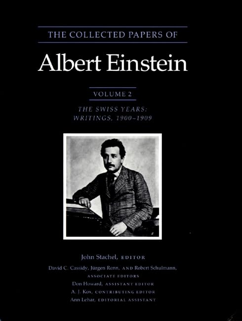 Amazon.com: The Collected Papers of Albert Einstein, Volume 2: The ...
