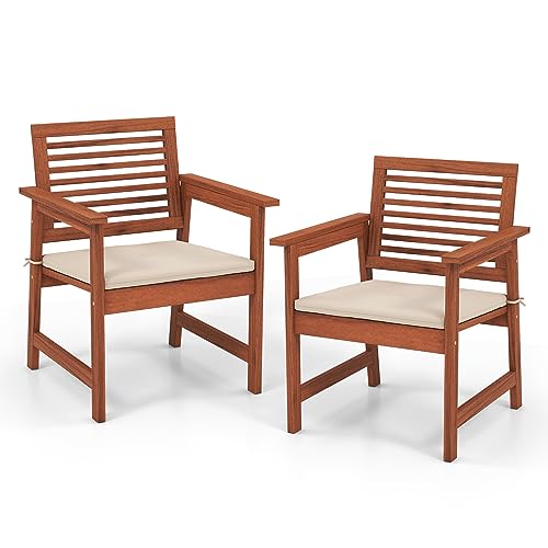 Sillones de Jardín de Madera [50% Dto] Sillón para terrazas y exteriores