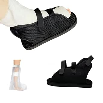 Amazon.com: Post Op Shoe Broken Toe Open Walking Shoe Lightweight ...