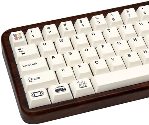 Amazon.com: TIMSEKER 130 Keys Cherry Profile PBT Keycap, Minimalist ...