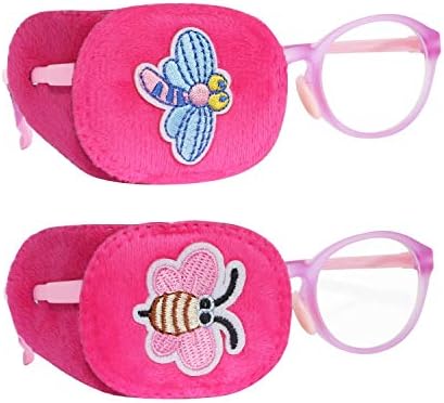 Amazon.com: 8 Pcs Eye Patches for Kids, Eyepatch for Glasses to Cover ...