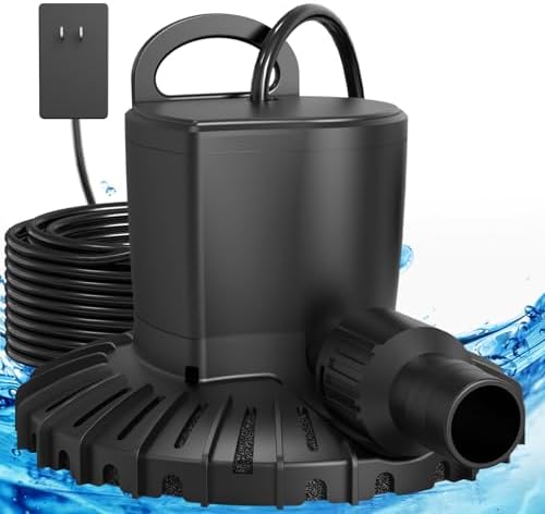 Amazon.com: Gilbest 1/3 HP Automatic Swimming Pool Cover Pump, 115 V ...