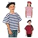 Amazon.com: Charlie Crow French T-Shirt and Beret Costume for Kids one ...